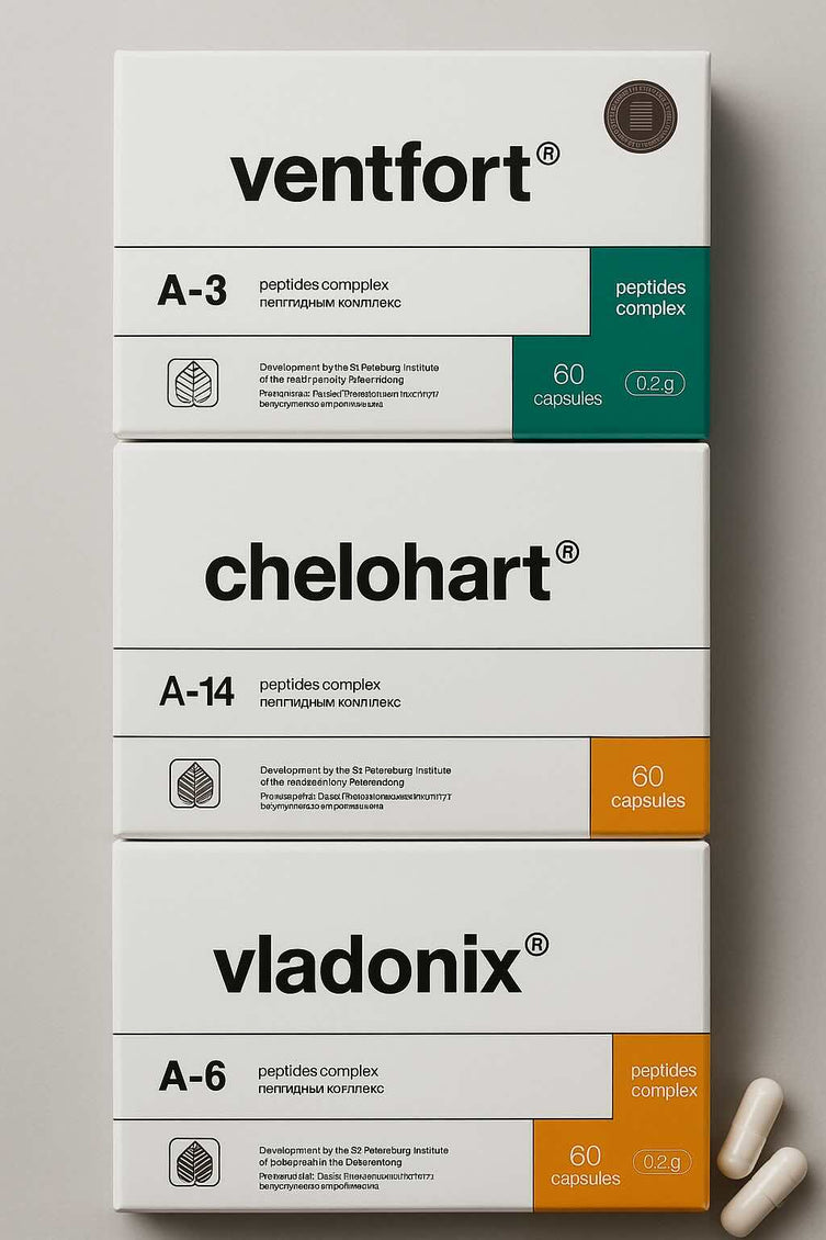 Cardiovascular System Peptide Bundle - A-3 Ventfort A-14 Chelohart A-6 ...