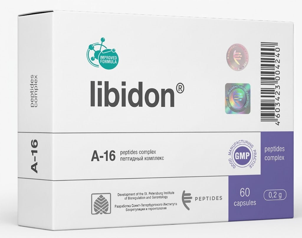 Libidon - A-16 Prostate Peptide Bioregulator – Rebel Peptides